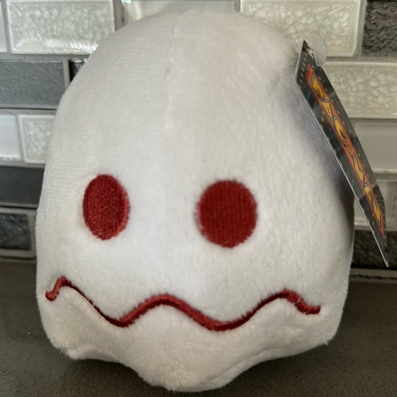 Pac-Man | Toys | Pacman Video Game Pellet White Ghost Plush Officially ...
